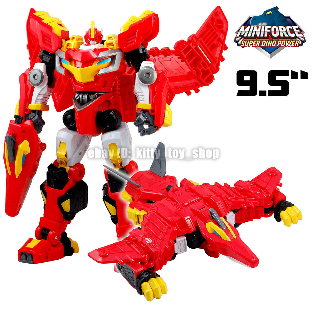 Kids MiniForce Super Dino Power PTERA SKY Pterosaur Robot Armorbot