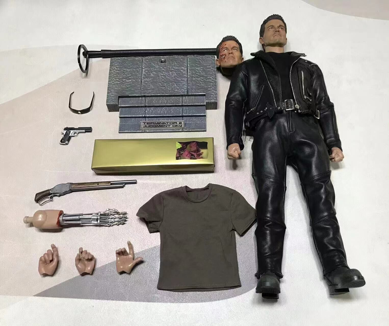INSTANT Terminator T800 Arnold Double Head