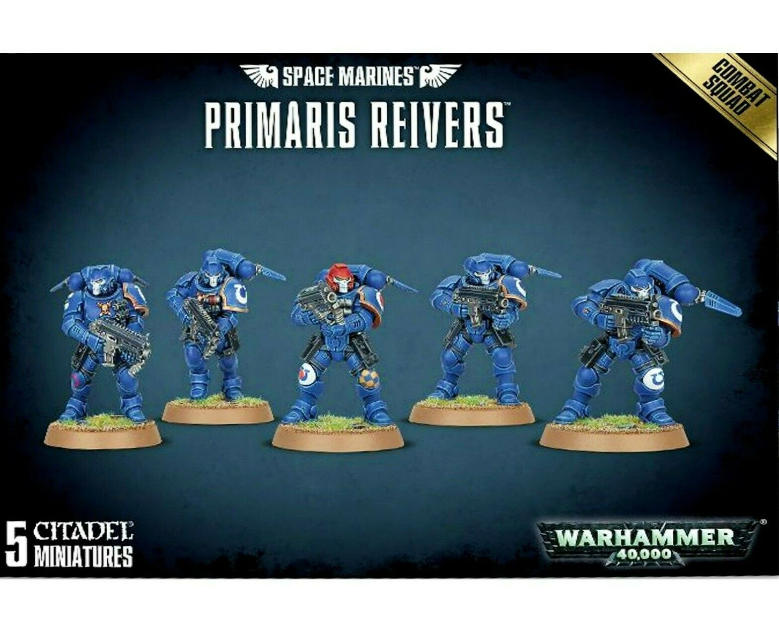 Warhammer 40k Primaris Reivers Space Marines Combat Squad