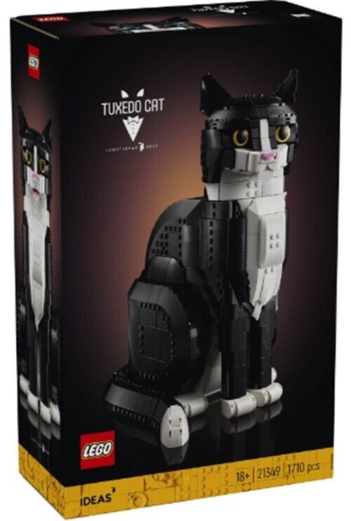 Lego 21349 Ideas Tuxedo Cat New Sealed