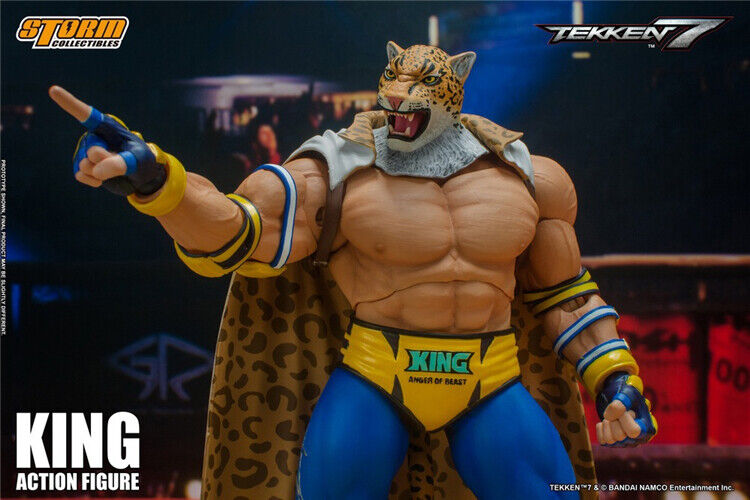 Storm Toys BNTK04 KING - TEKKEN 7 Leopard King 1/12 Scale