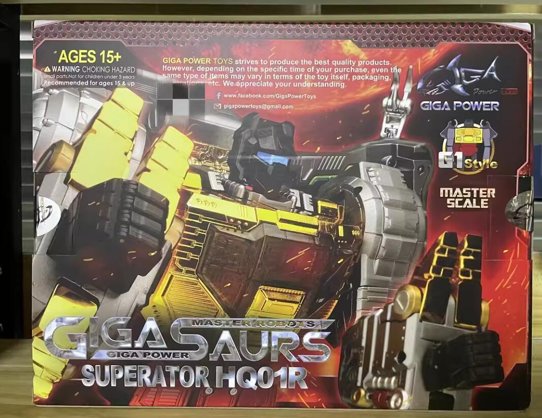 IN STOCK Gigapower GP HQ-01R HQ01R Dinobot Superator G1