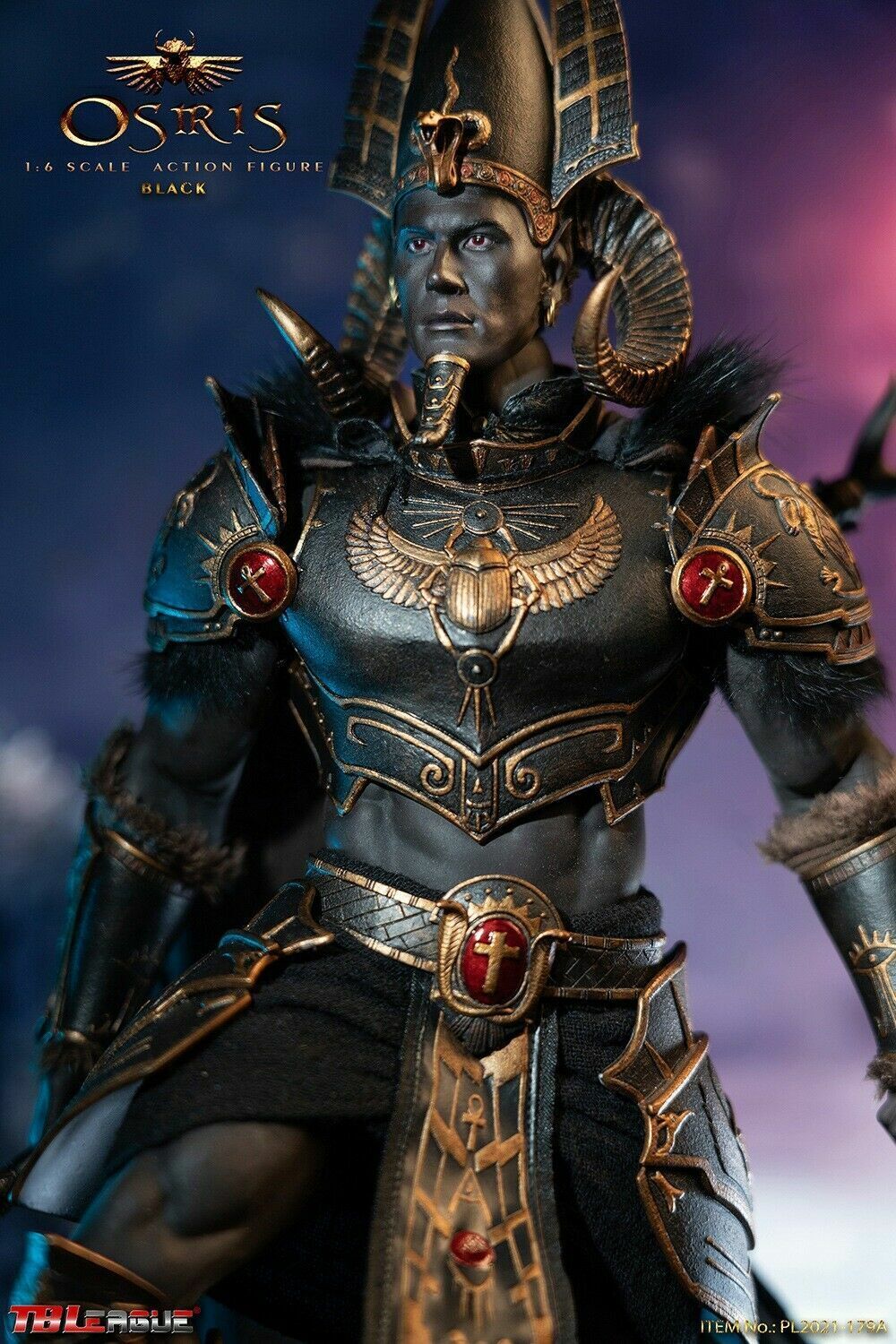 TBLeague PL2021-179A 1/6 Ancient Egyptian God Black Golden