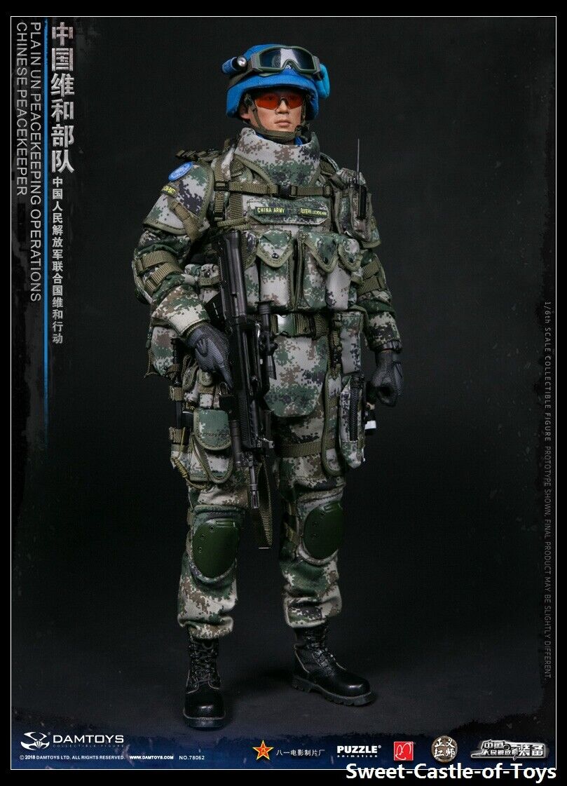 Plastic Chinese Peacekeeper UN Peacekeeping 78062