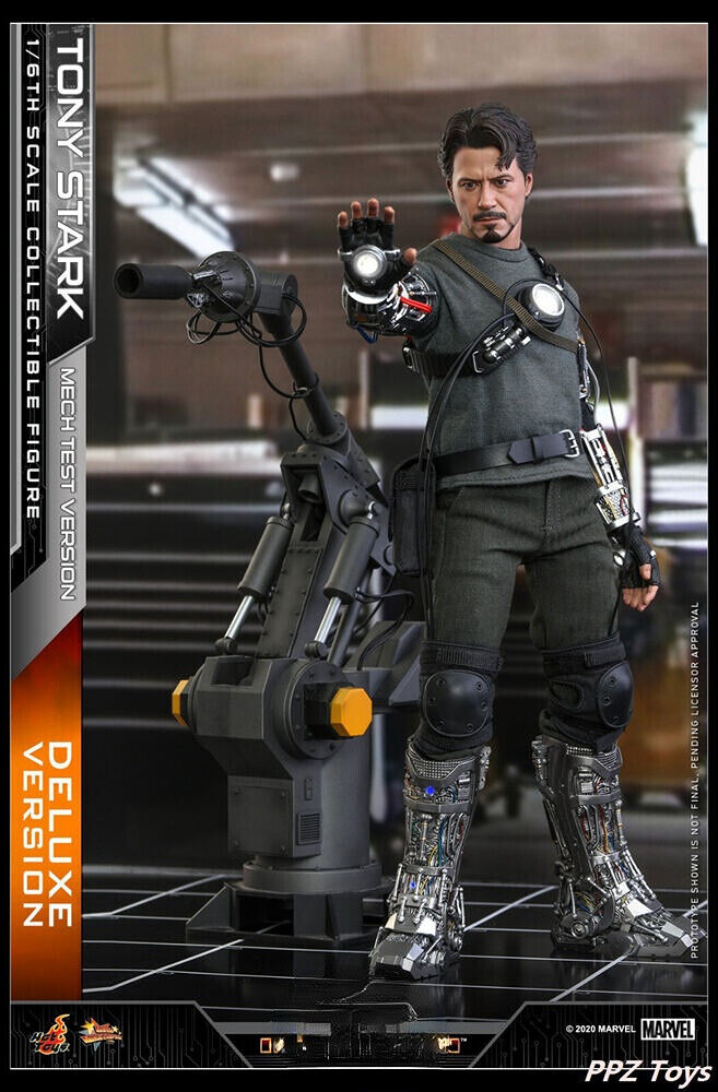 Marvel Iron Man Tony Mech Test Deluxe MMS582