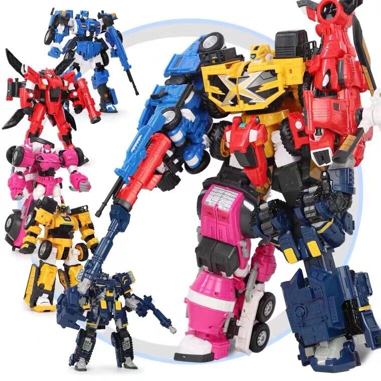 MINIFORCE PENTA BOT PENTATRON Volt Semi Lucy Max Leo 5-Robots Full set