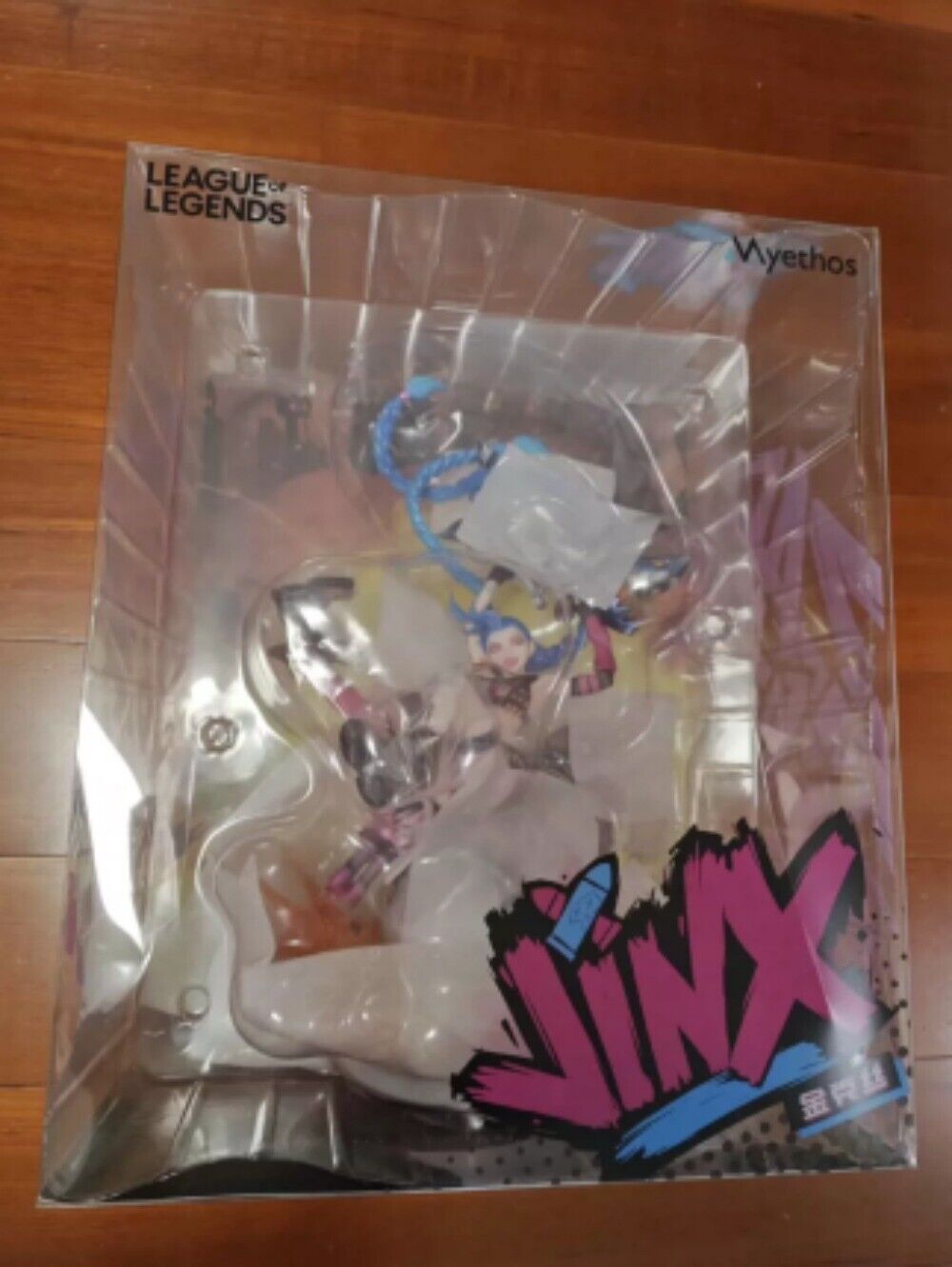 Myethos Scale League Legends LOL Jinx Painted Statue