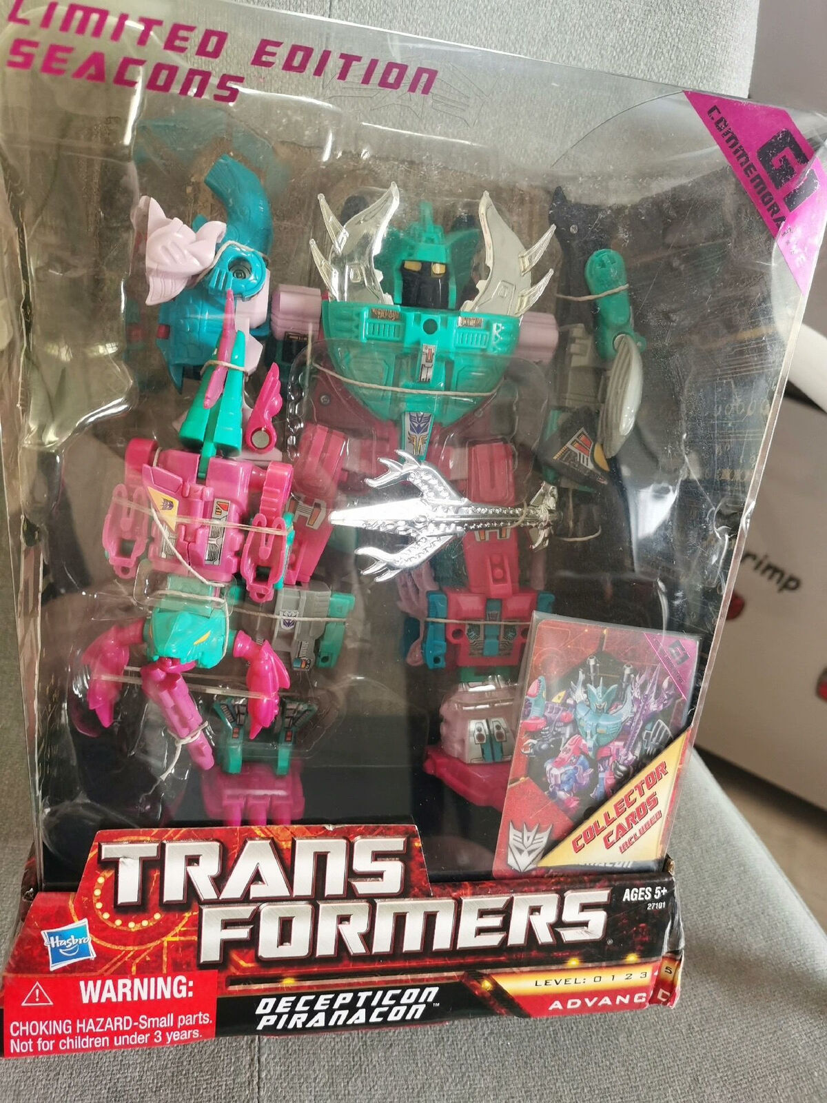 Transformation Piranacon SEACONS G1 FIGURES