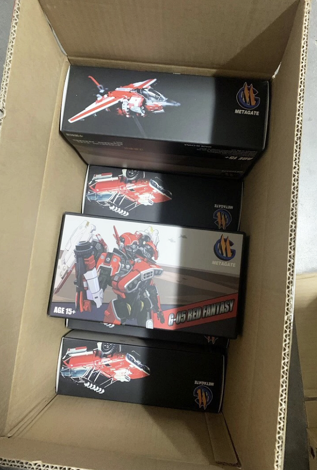 Metagate G-05 Red Fantasy Shatter Movie Version Transforms