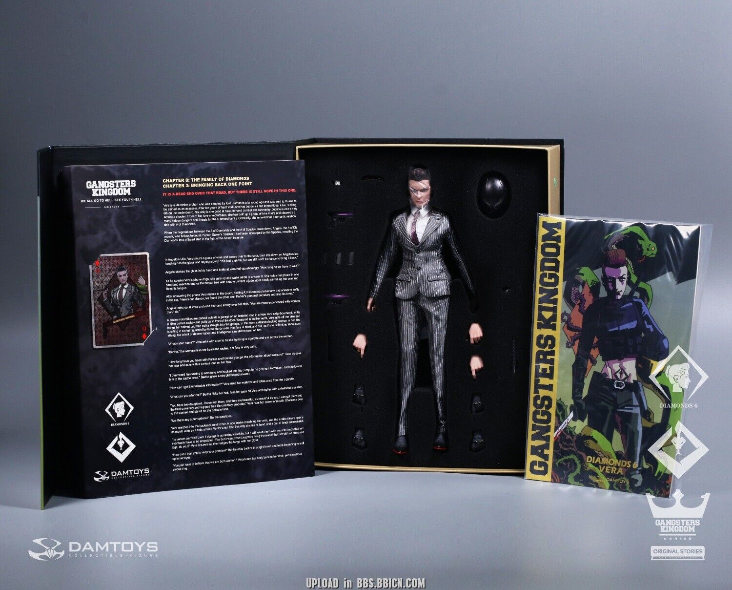 DAMTOYS GK025 Gangsters Kingdom Diamond Vera Female