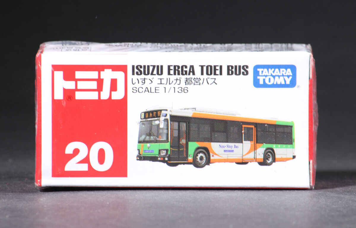 Takara Tomica Isuzu Erga Toei Bus Diecast Car