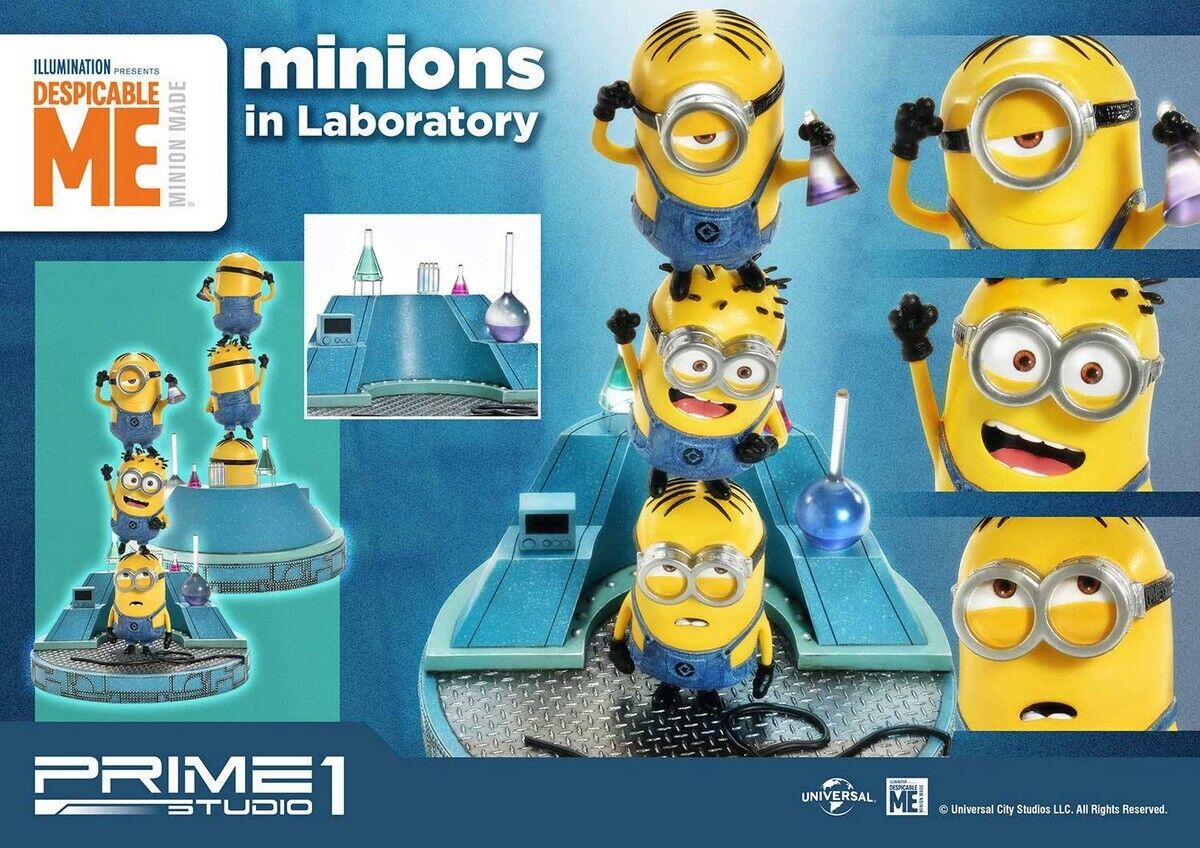 Prime Studio Despicable Me Minions Laboratory Collectible