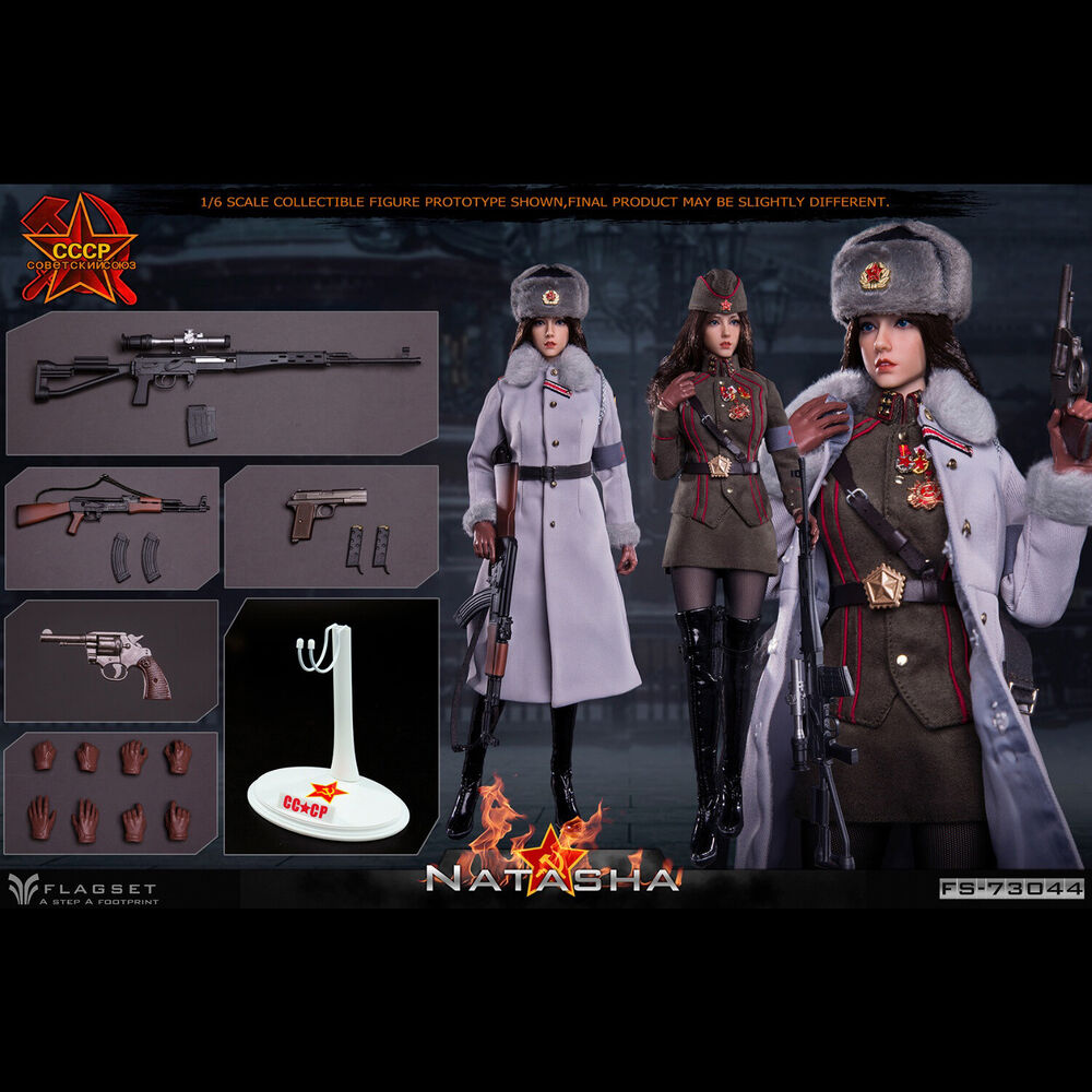 Flagset FS73044 Soviet Women Officers 0 Natasha Soldier