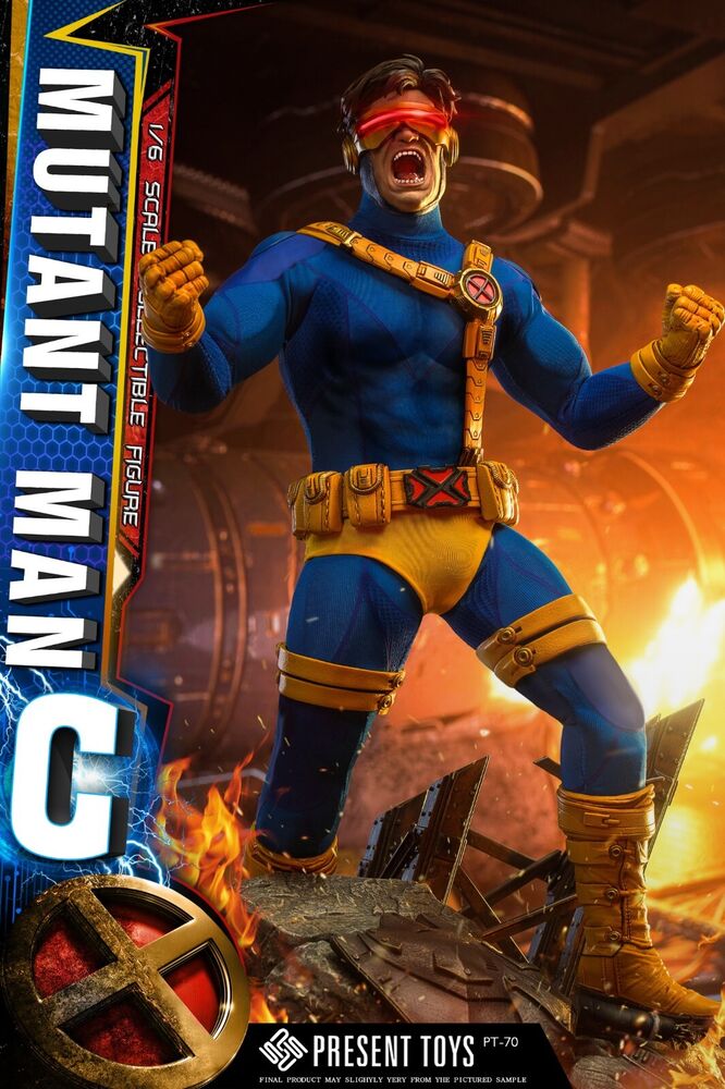 Pre-order PRESENT TOYS PT-sp70 1/6 MUTANT MAN C Male Action Figure ...