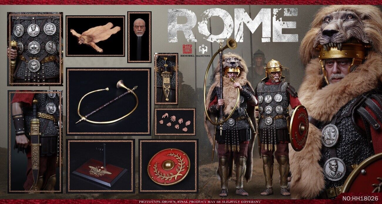 18026 ROME Imperial Legion Army Trumpeter Action Figure Model
