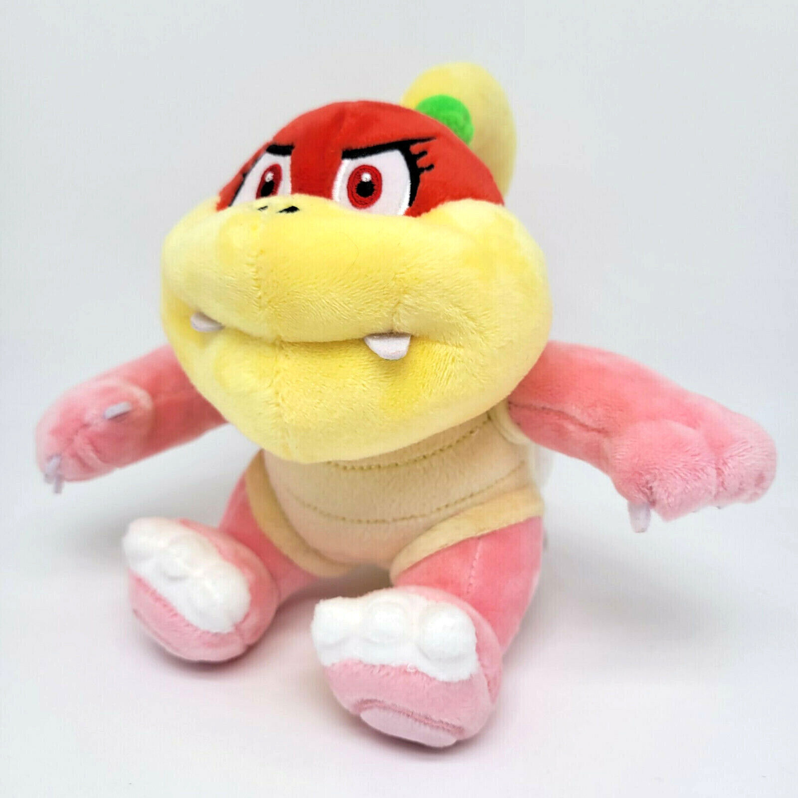 Authentic Sanei Super Mario Bros Pom Pom Plush Stuffed Animal