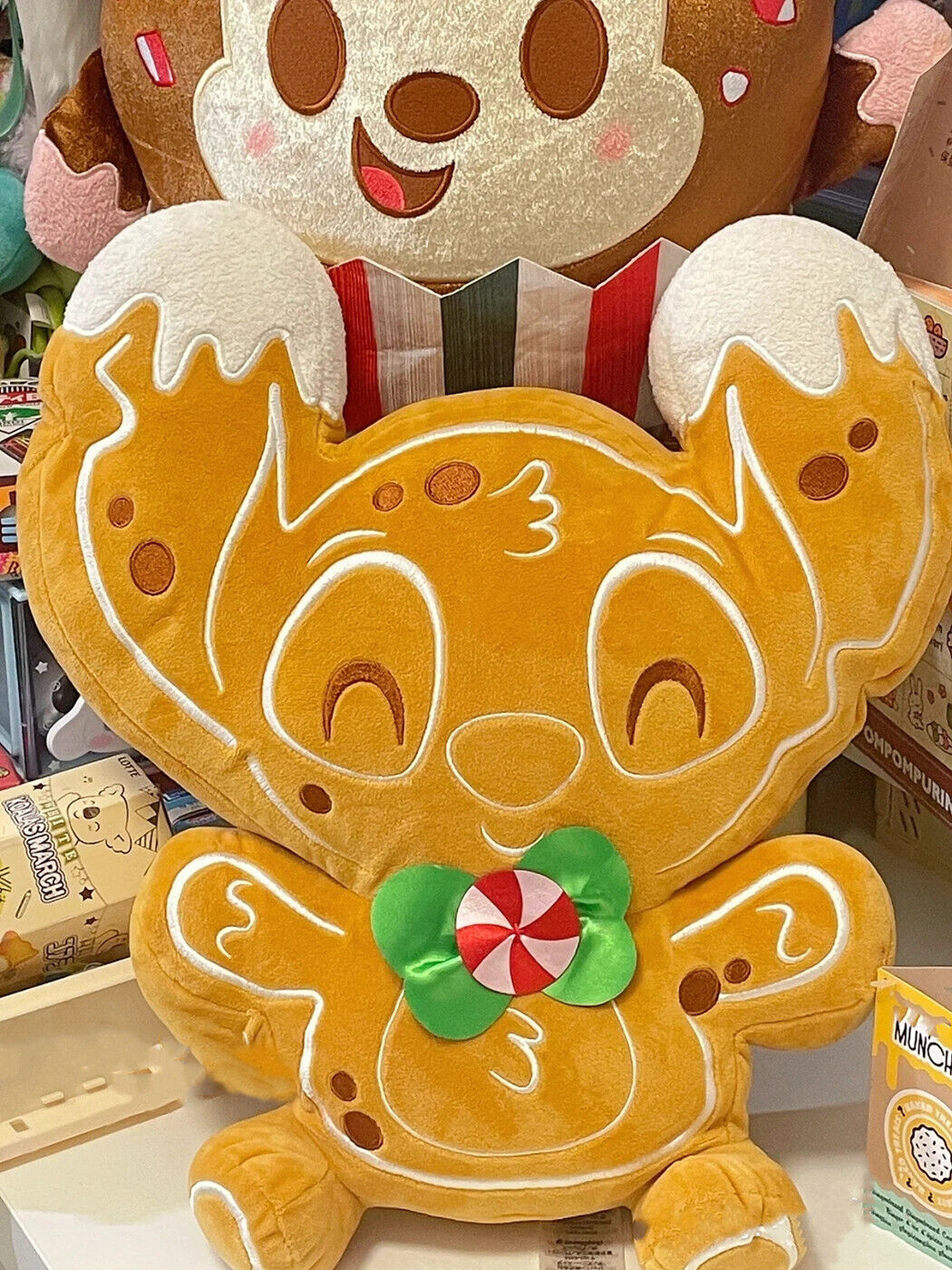 Stitch Frosted Gingerbread Plush 35cm Cookie Munchlings Scent