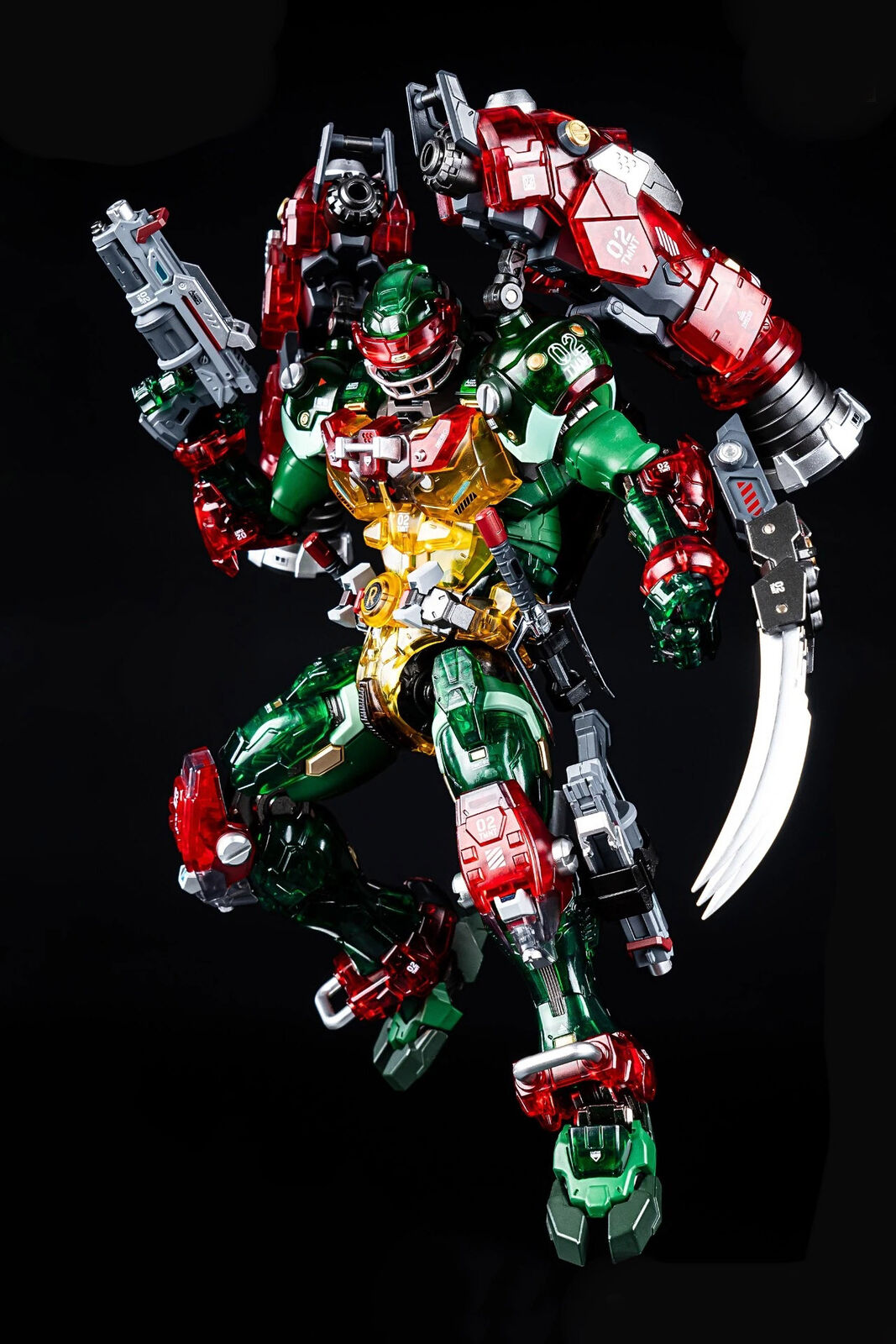HeatBoys HB0084 Robot Mecha Raphael Transparent Ver