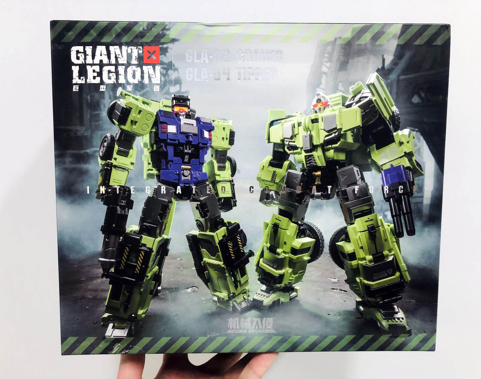 Legion GLA03 Mecha Hook Pre-order Giant Heavy Haul Invasion GLA04 Builder