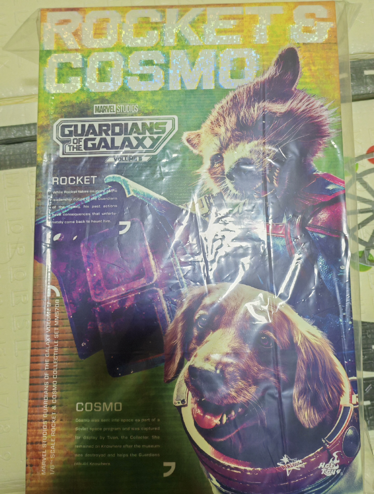 Guardians MMS708 Rocket Galaxy Set Cosmo