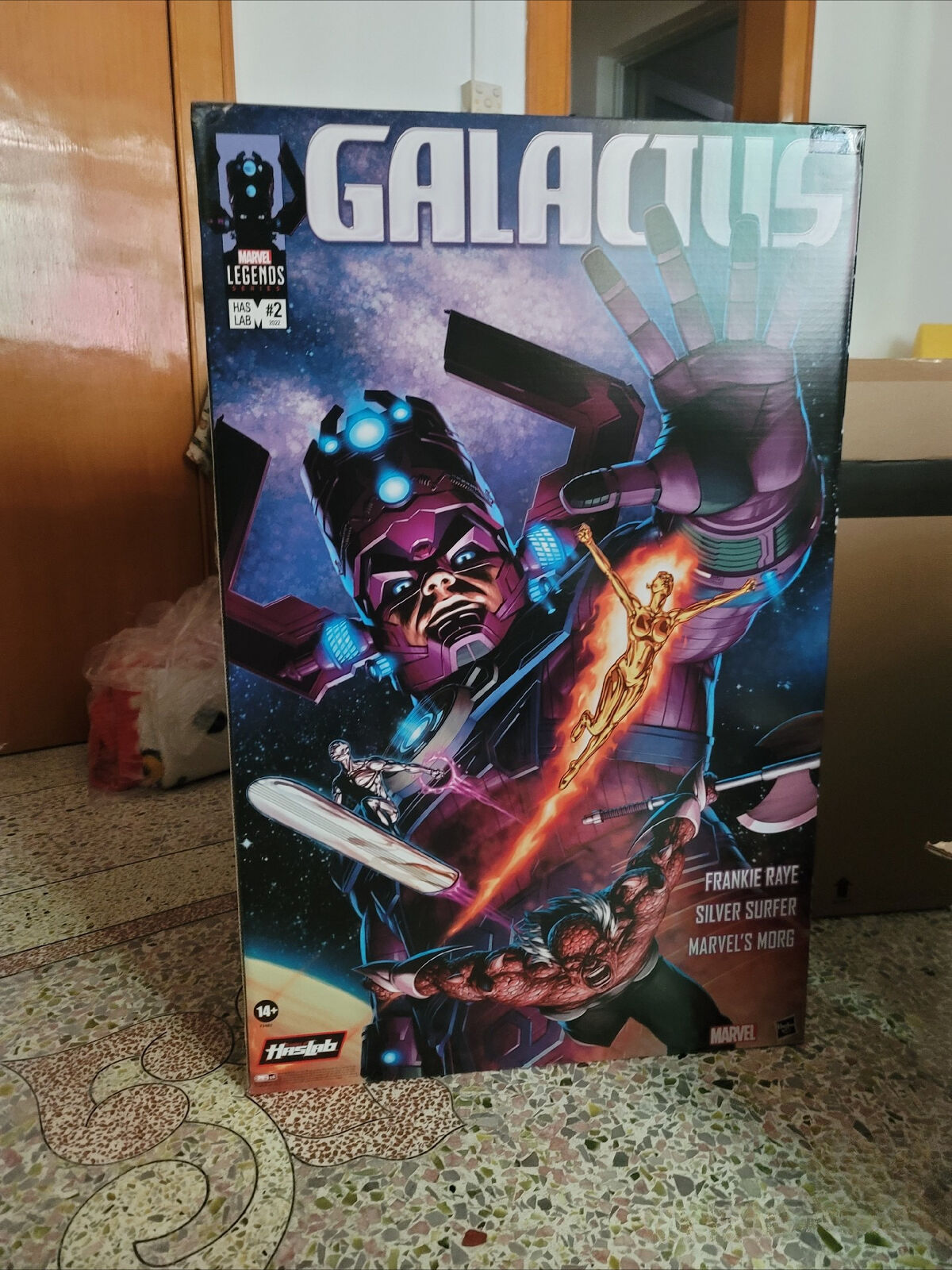 HasLab Morg Galactus Surfer TIERS Hasbro Marvel ALL Legends Silver Nova