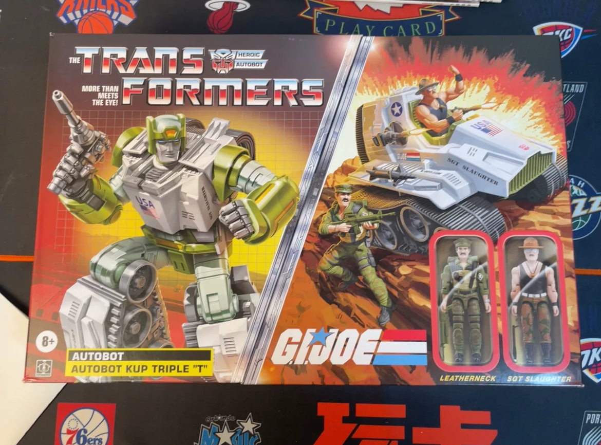 Collaboration Triple Joe Autobot Formers Trans Cup