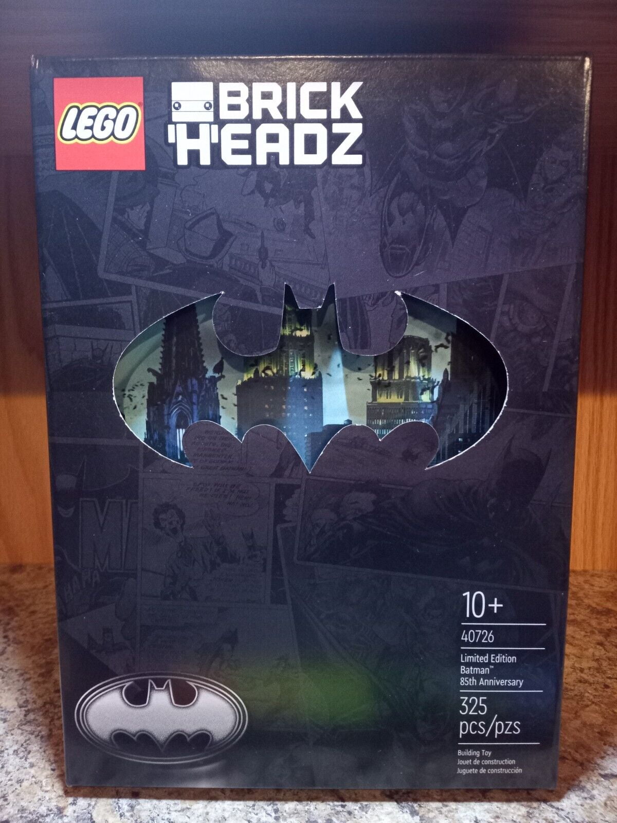 40726 Limited Headz Lego Brick 85th Anniversary Batman