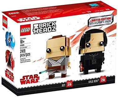 Pack Kylo Rey Limited BrickHeadz Ren Collector's LEGO