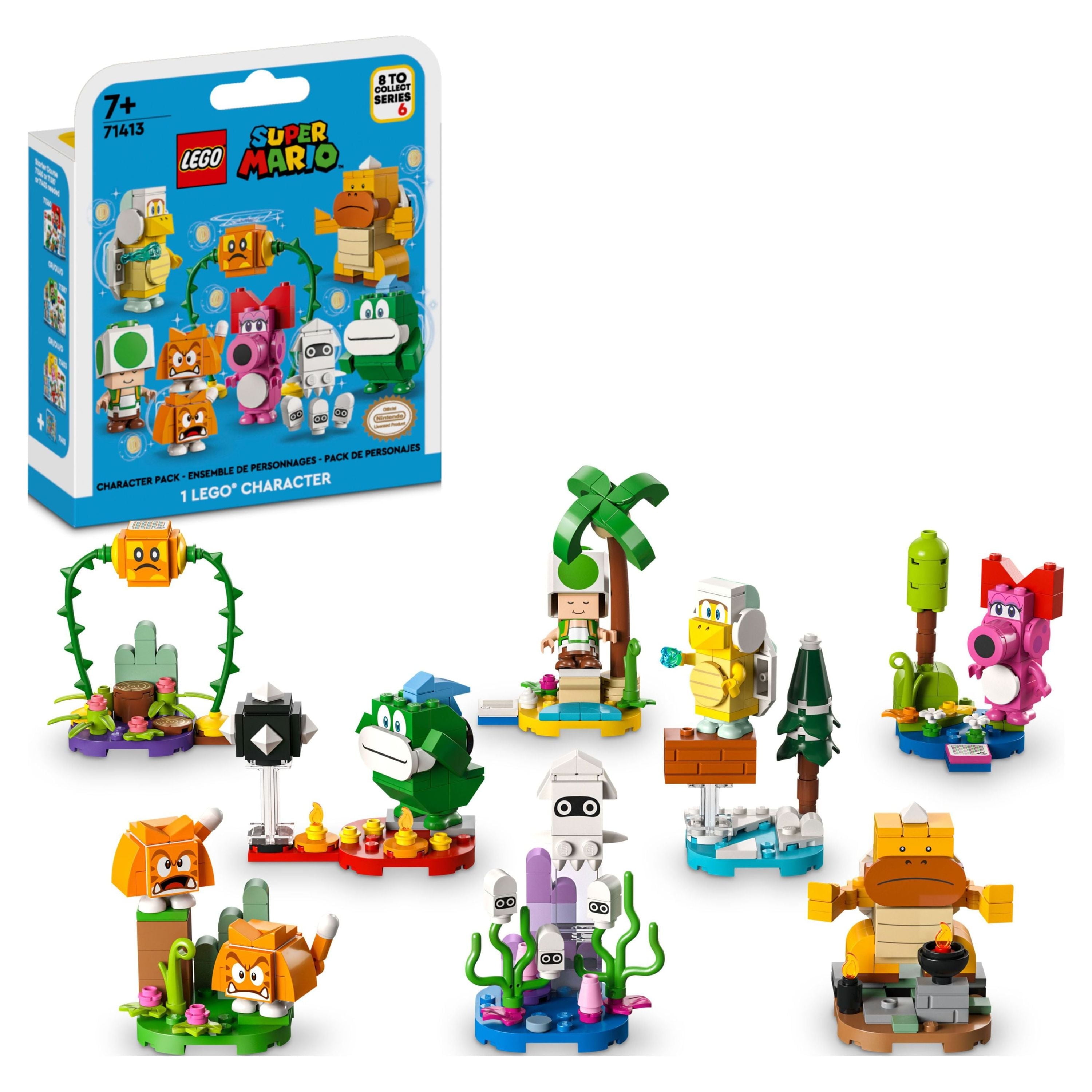 Character LEGO Set Series Mario 71413 Super Packs