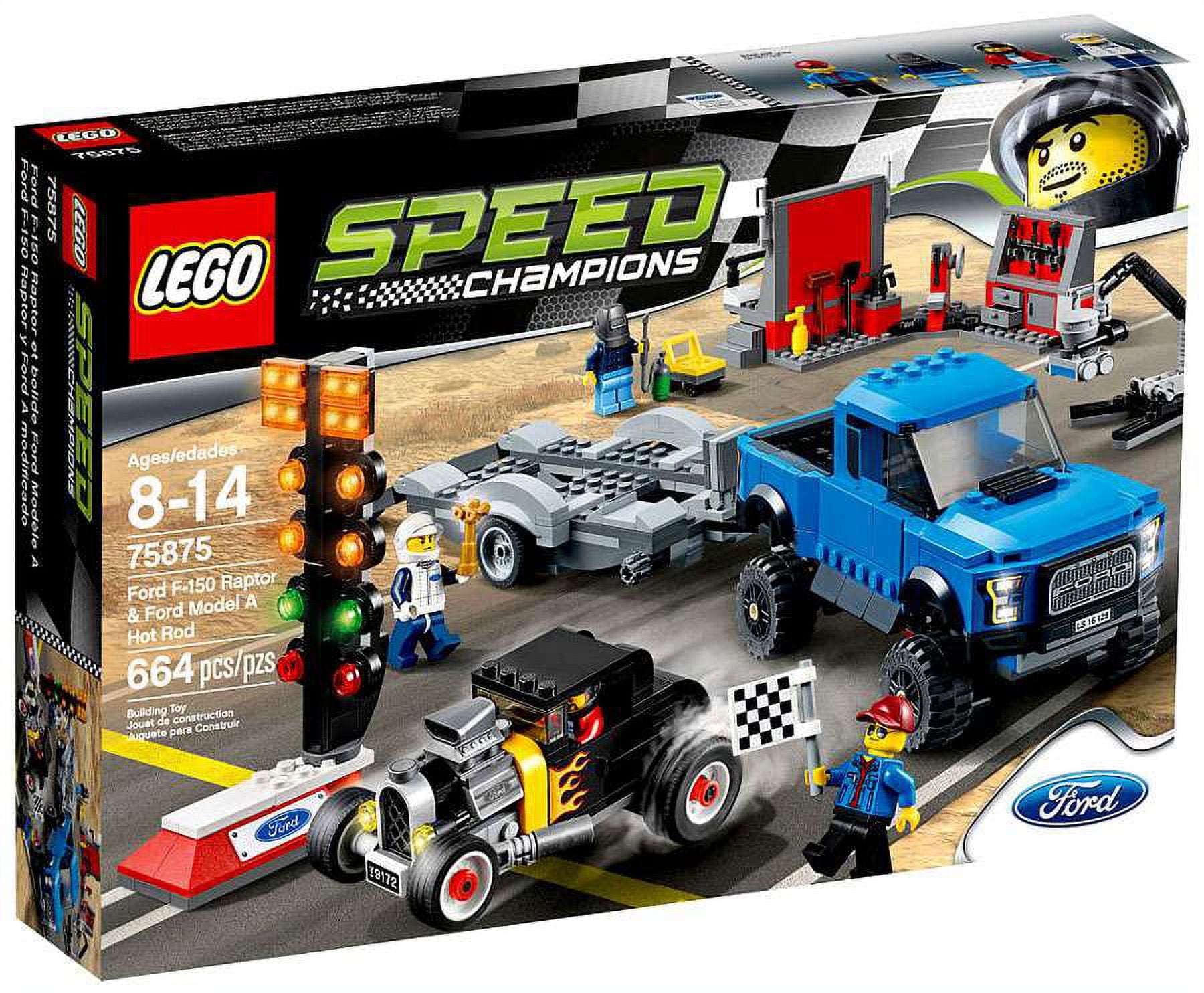 LEGO Ford Rod Set Speed Raptor 75875 F-150 Champions