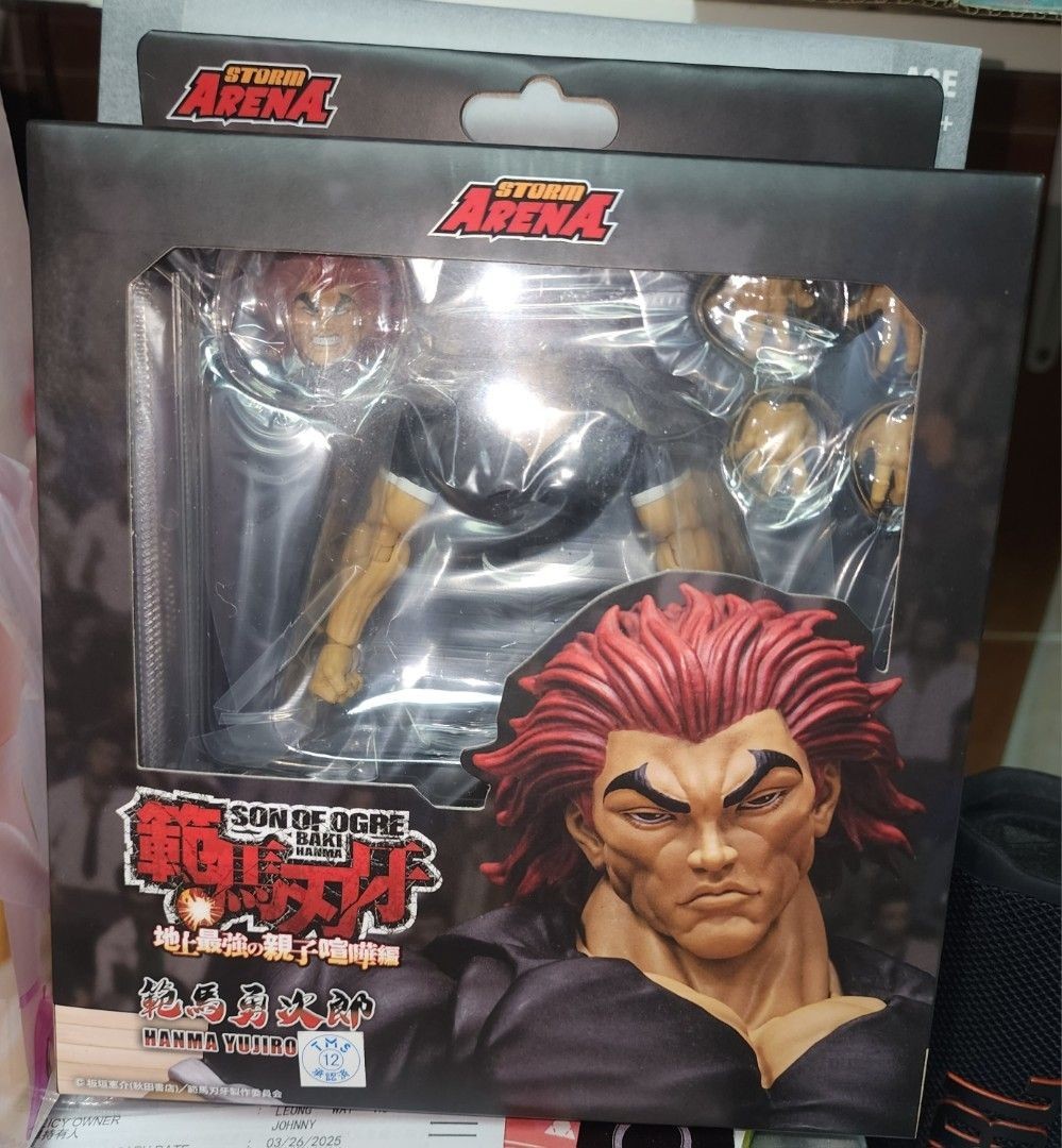 Ogre "Hanma Arena Yujiro" collectibles Son Baki Storm